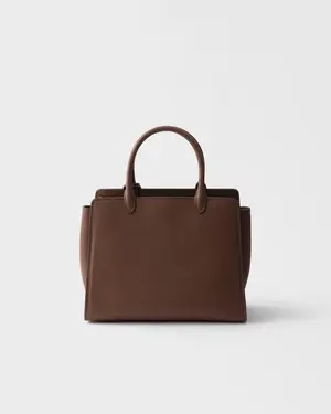 Prada Medium Prelude Leather Handbag - Zitan