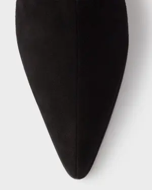 Prada Stretch Suede Boots