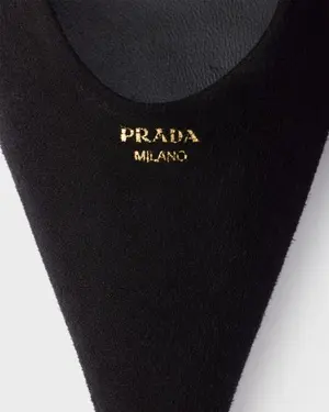 Prada Suede Pointy-toe Pumps