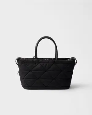 Prada Padded Re-nylon Medium Tote Bag