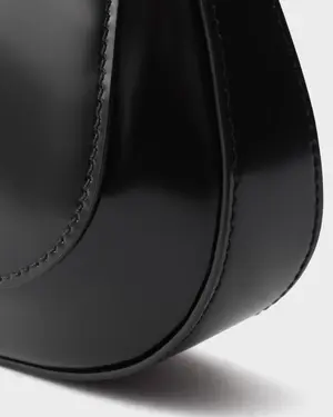 Prada Cleo Brushed Leather Shoulder Bag