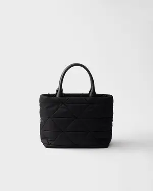Prada Nappa Leather Double Handle Shoulder Bag