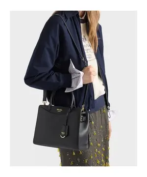 Prada Prelude Medium Leather Handbag
