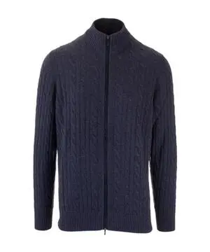 Loro Piana Cable-knit Cashmere Cardigan