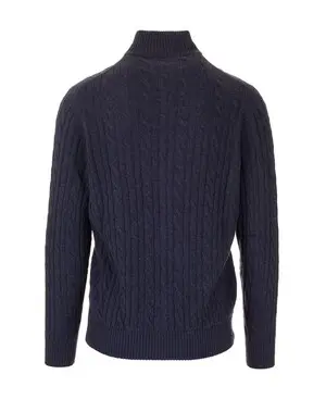 Loro Piana Cable-knit Cashmere Cardigan