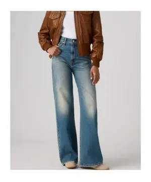 LEVI'S Ribcage Wide-leg Jeans
