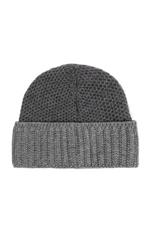 Moschino Patch Knitted Hat