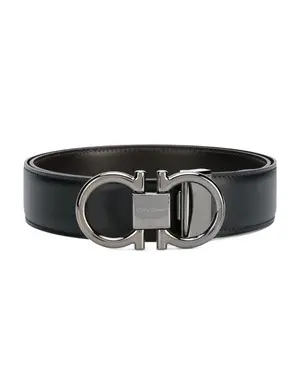 FERRAGAMO Double-sided Adjustable Buckle Belt