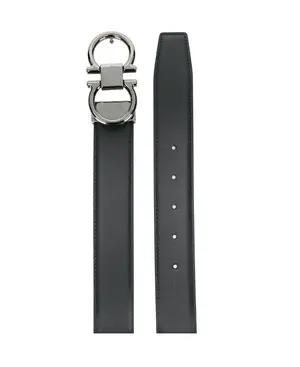 FERRAGAMO Double-sided Adjustable Buckle Belt