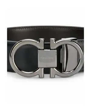 FERRAGAMO Double-sided Adjustable Buckle Belt