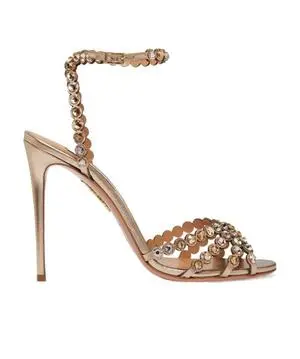 AQUAZZURA Logo High-heeled Sandals