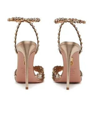 AQUAZZURA Logo High-heeled Sandals