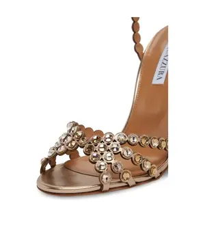 AQUAZZURA Logo High-heeled Sandals