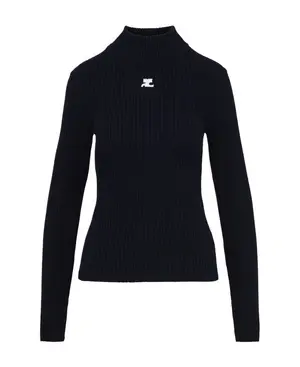 COURREGES Turtleneck Pullover
