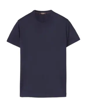 LORO PIANA Wool Short-sleeved T-shirt