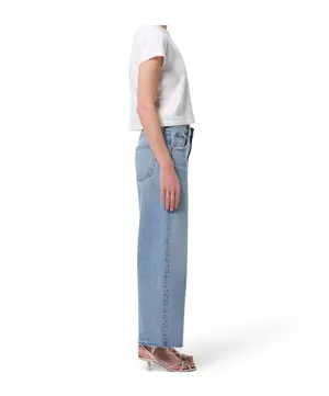 AGOLDE Low Curve Fray Jeans
