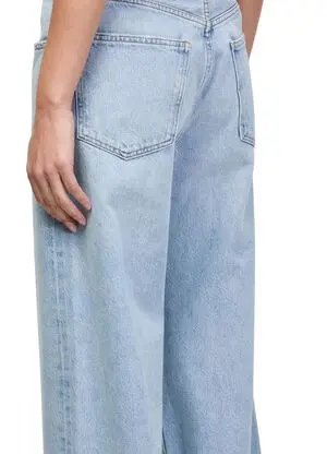 AGOLDE Straight Leg Jeans With Fitted Hem