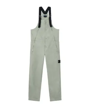 Stone Island Loose-fit Overalls With Pockets - Sage