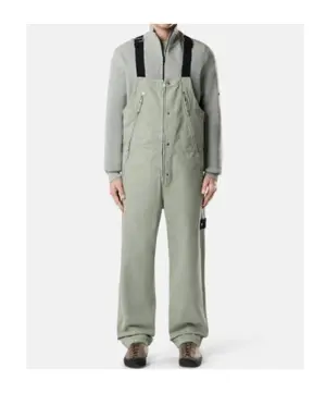 Stone Island Loose-fit Overalls With Pockets