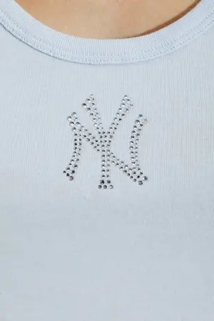 SPORTY  RICH Sporty & Rich Sleeveless Vest With Ny Logo