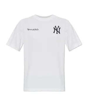 SPORTY  RICH Short-sleeved T-shirt - White
