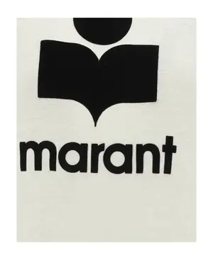 Isabel Marant Étoile Logo Printed Crewneck T-shirt