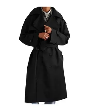 THE FRANKIE SHOP Double-breasted Trench Coat
