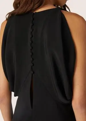 Loro Piana V-neck High-waist Dress