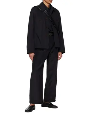LEMAIRE Long-sleeved Buttoned Overshirt