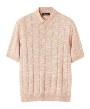 Loro Piana Knitted Polo Shirt
