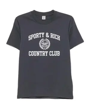 SPORTY  RICH Sporty & Rich Short Sleeve Crewneck T-shirt