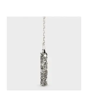 Celine Square Pendant Necklace