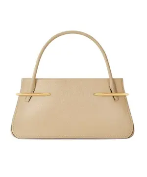 Givenchy Medium Pinch Bag In Leather - Dunes
