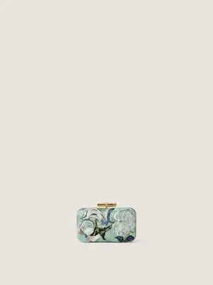 Givenchy Pout Evening Clutch With Floral Embroideries