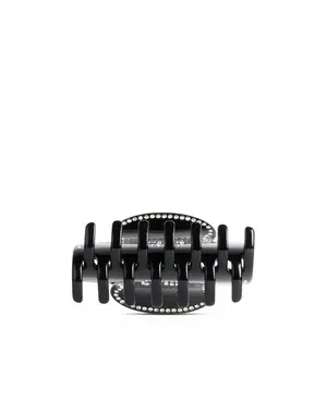 Balenciaga Bb Logo Crystal Hair Clips
