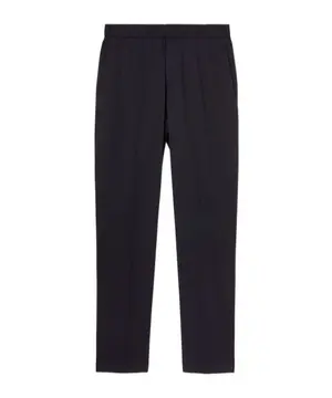 Loro Piana City Twill Casual Pants - Black