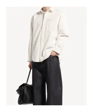 Balenciaga Denim Long Sleeve Shirt