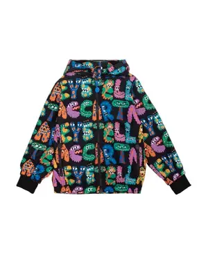 Stella McCartney Long-sleeved Printed Jacket With Removable Hood