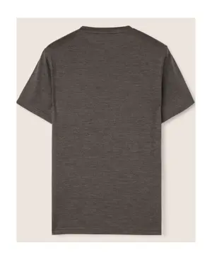 Loro Piana Round Collar Wool T-shirt