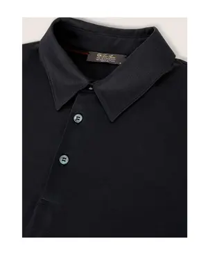 Loro Piana Logo Short-sleeved Polo Shirt