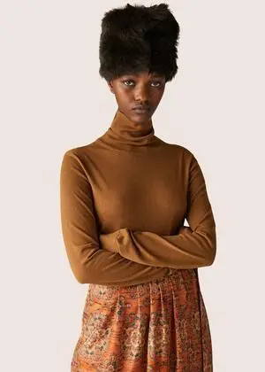 Loro Piana High Neck Knitted Sweater