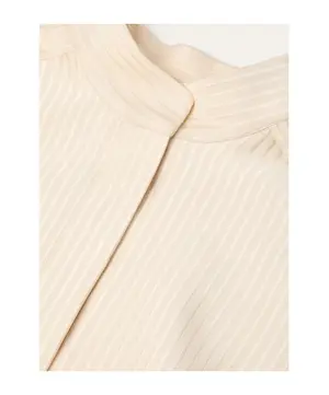 Loro Piana Lillian Jacket Striped Silk