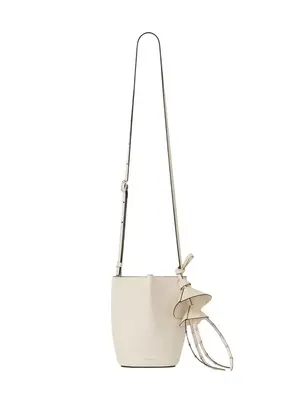 Givenchy Nano Snap Bucket Bag In Grained Leather
