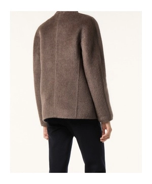 Loro Piana Irvin Jacket With Stand Collar And Patch Pockets