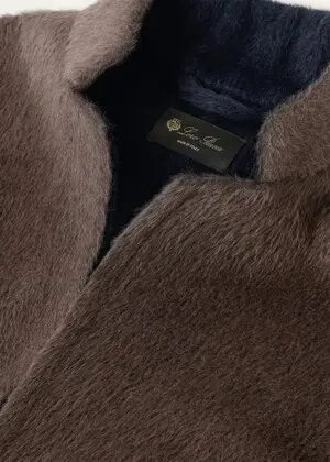 Loro Piana Irvin Jacket With Stand Collar And Patch Pockets