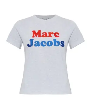Marc Jacobs Logo Embroidered Crewneck T-shirt