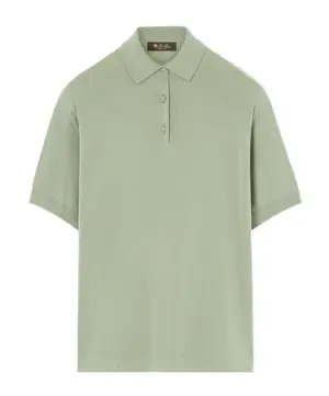 Loro Piana Royal Lightness Polo Shirt - Clover