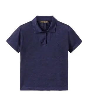Loro Piana Coastal Line Short-sleeved Polo Shirt