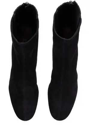 AQUAZZURA Square-toed Block Heel Ankle Boots