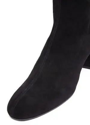 AQUAZZURA Square-toed Block Heel Ankle Boots
